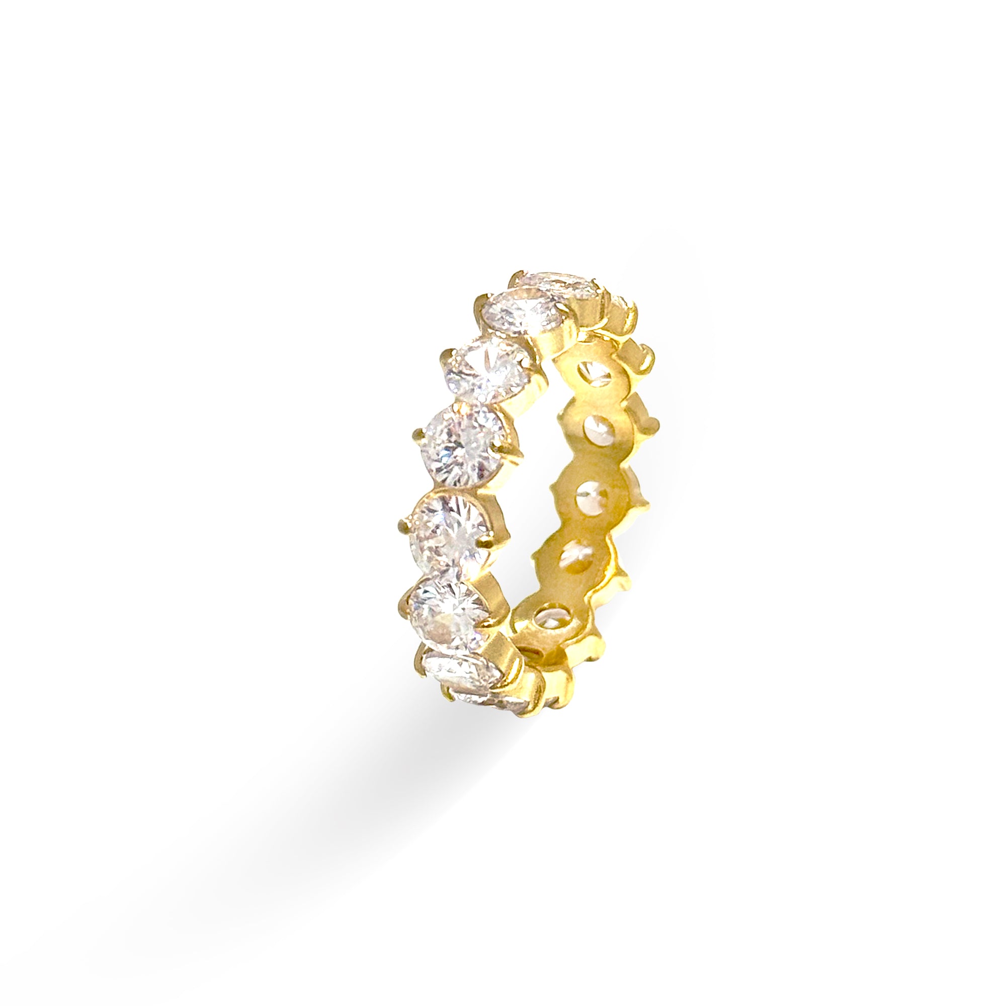 Everleigh Gold Eternity Ring - Waterproof Jewelry