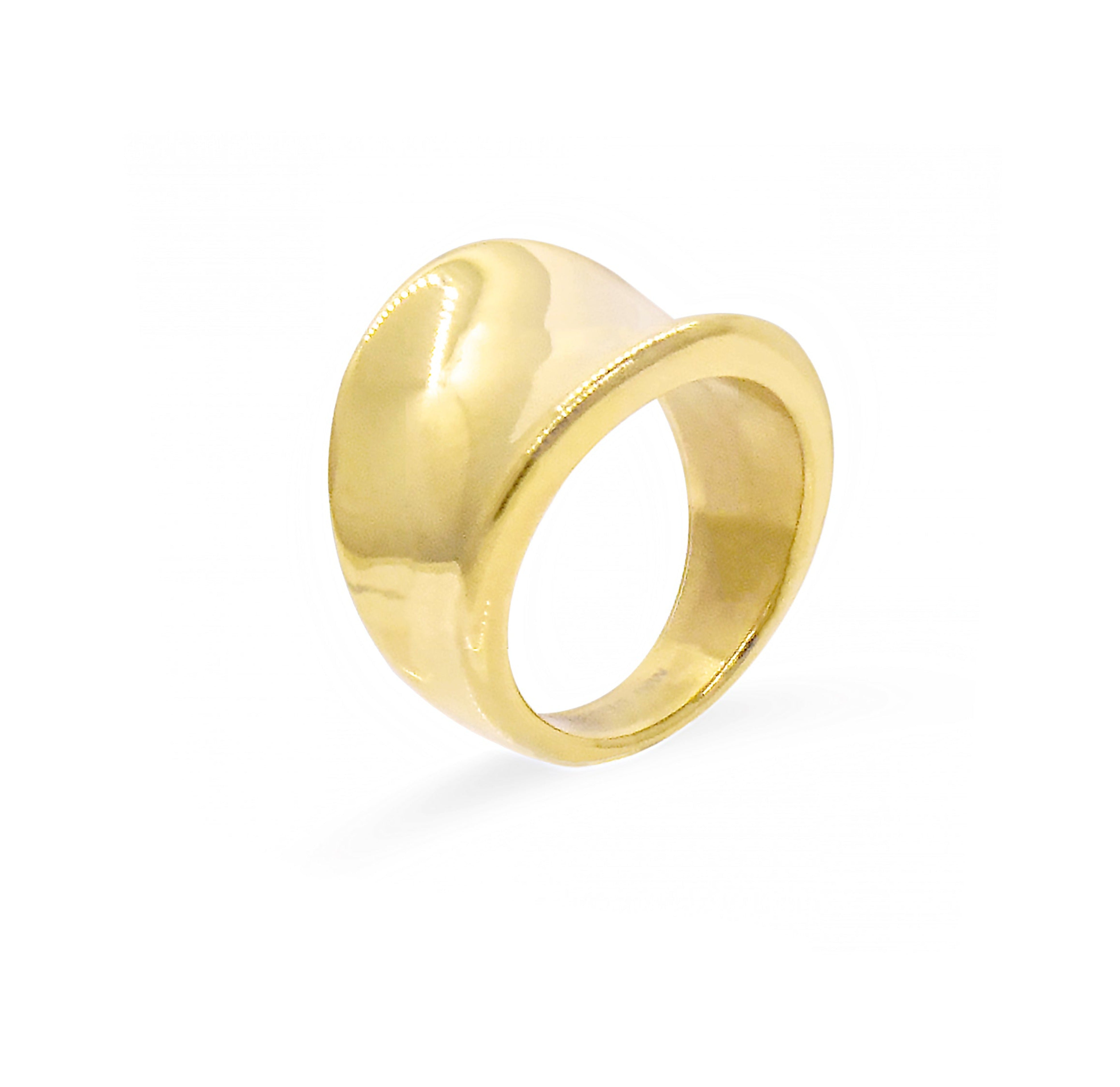Gold Saddle Ring Waterproof Rings 8